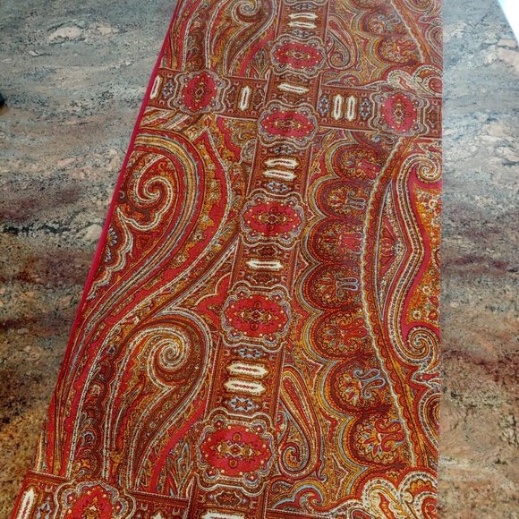 Pottery Barn | Kitchen | Pottery Barn Cotton Linen Paisley Medallion ...